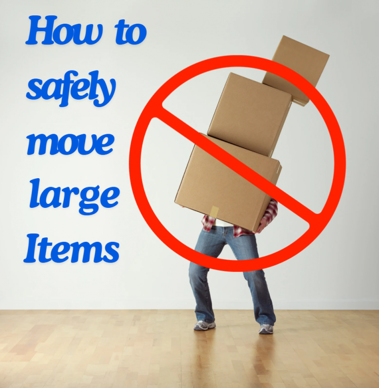 Safely Move Large Furniture and Heavy Items - Move-Tastic Blog
